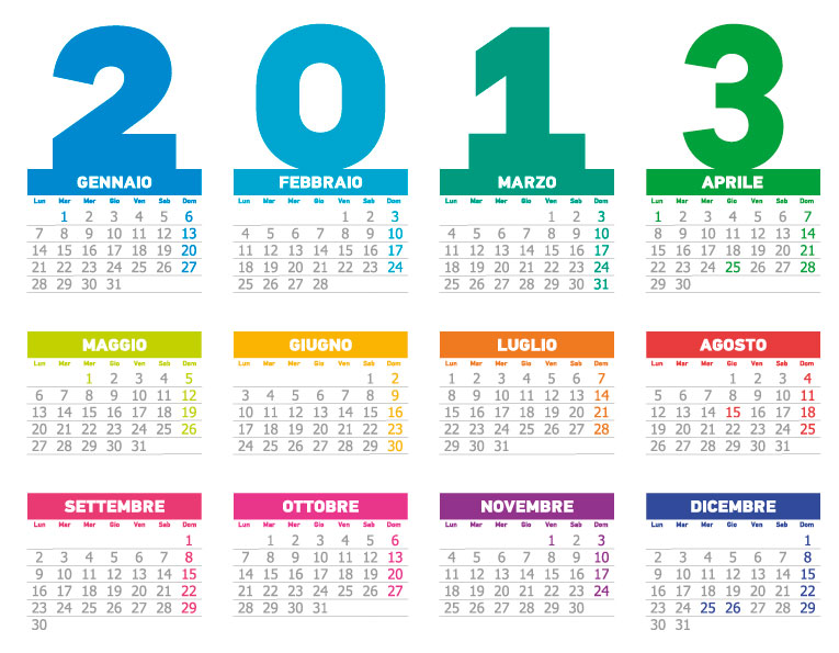 Il Blog di Susanna: Calendario 2013 da stampare Il Blog di Susanna: Calendario 2013 da stampare